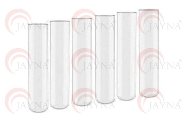 Test Tube 6 Off 150mm X 18mm Borosilicate Glass Test Boiling Tubes ...